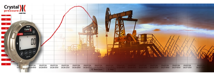 Data Logging with the XP2i Digital Pressure Recorder